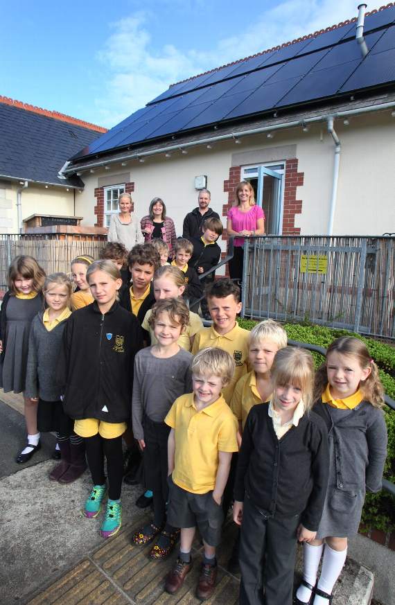 Calstock Primary School becomes a 'Solar School' after two years of ...