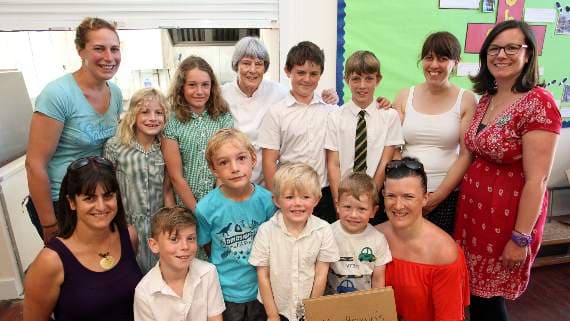 Pauline Brown retires from Meavy Primary School after 30 years ...