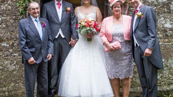 Third generation of family gets married on same date at Inwardleigh ...