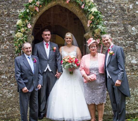 Third generation of family gets married on same date at Inwardleigh ...
