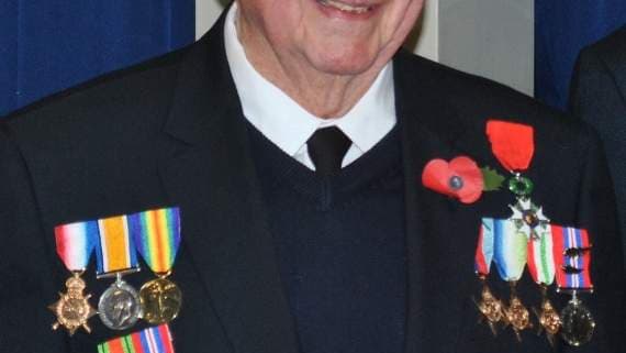 Horrabridge's Frank Greep presented with medal for his role in ...