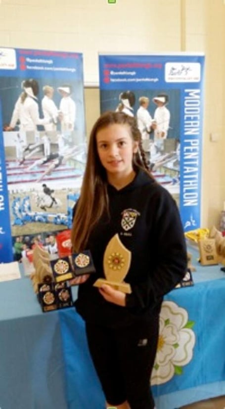 Gold for Martha in pentathlon | tavistock-today.co.uk
