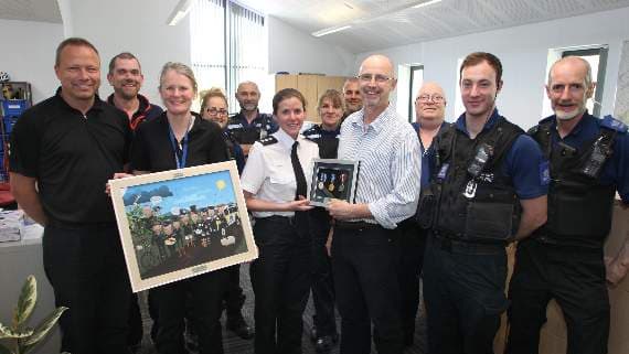 Police sergeant Dave Anning retires after 30 years on the force ...