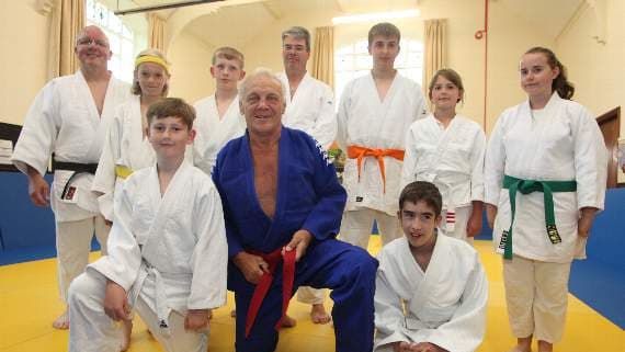 Sporting legend Brian Jacks visits Okehampton | tavistock-today.co.uk