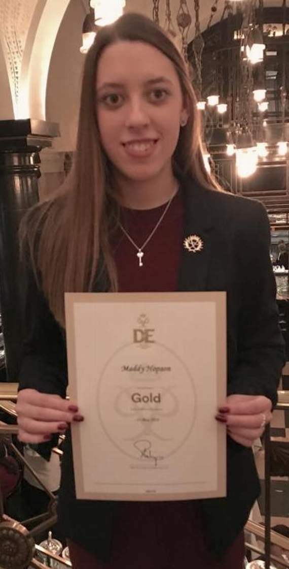 Maddy proves she is not 'defined by her disability' as she completes ...