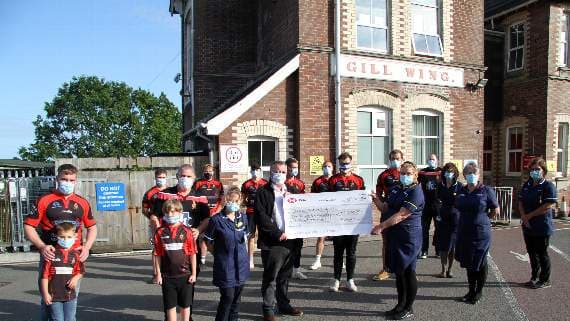 Hair-raising idea by rugby club makes more than £3,500 for hospital ...