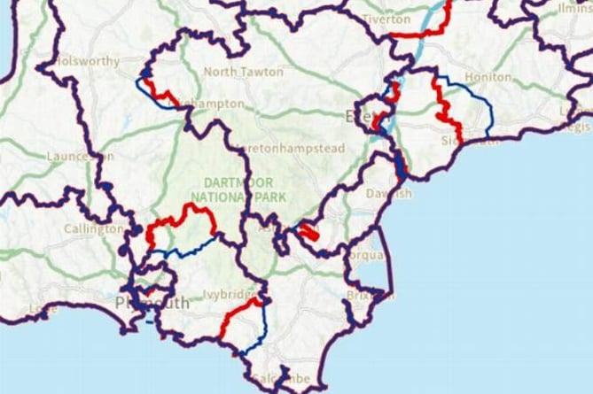 Have your say on major new boundary changes for Devon | tavistock-today ...
