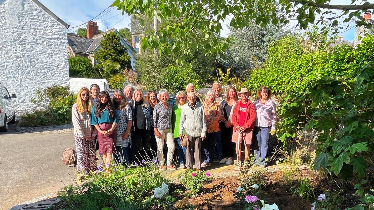 Calstock memorial garden is the focus of village’s Britain in Bloom ...