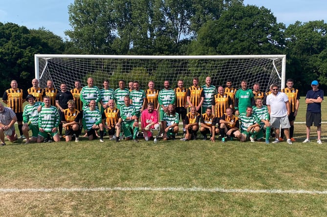 Reunion match boosts coffers for new pavilion project at Horrabridge ...