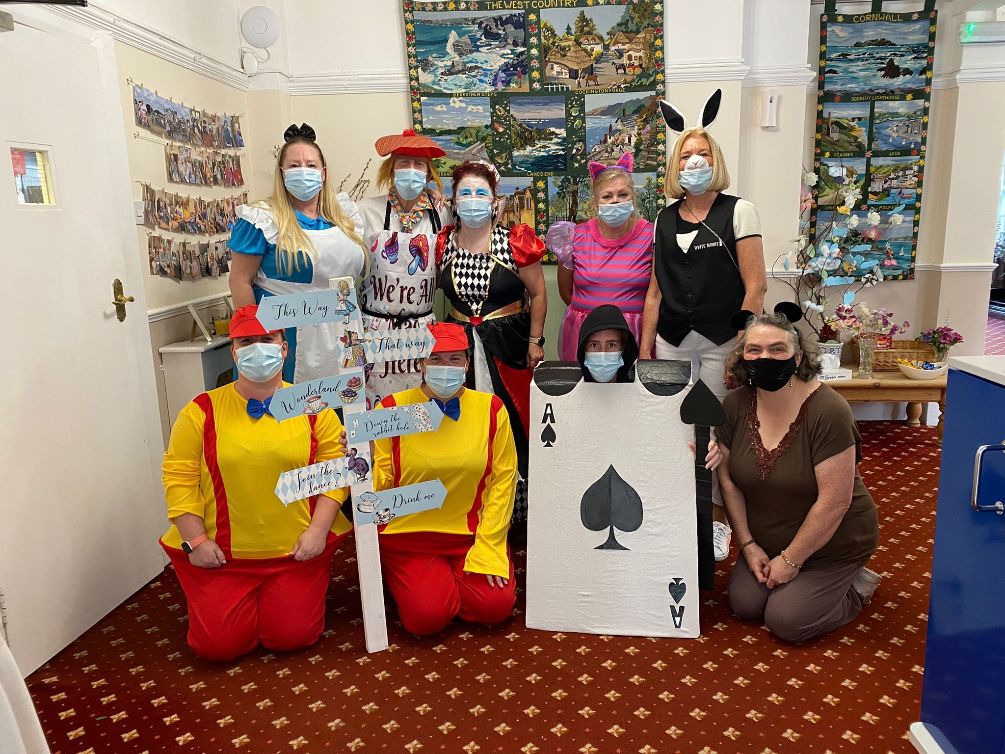 Yelverton care home residents enjoy Mad Hatter's tea party | tavistock ...