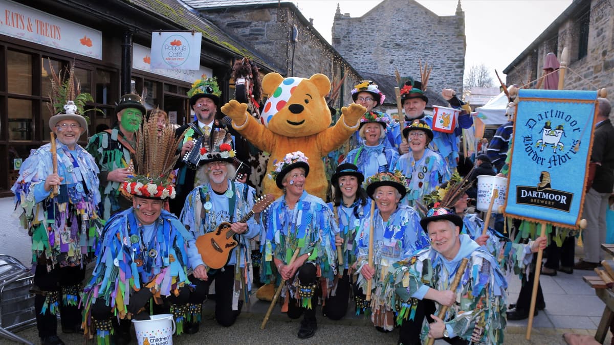 Pudsey to join 200 Morris dancers for fundraiser in Tavistock ...