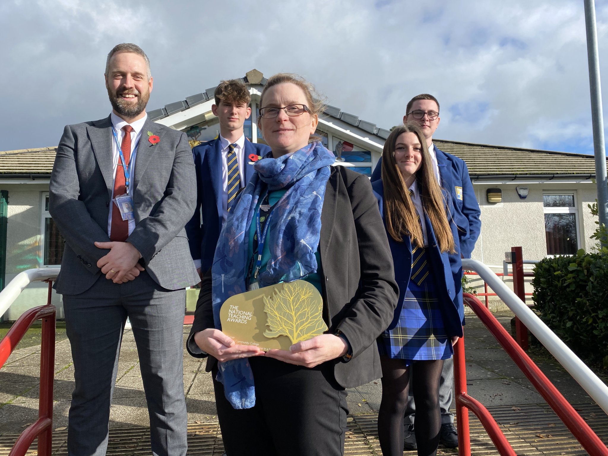 Callington College teacher's national award | tavistock-today.co.uk