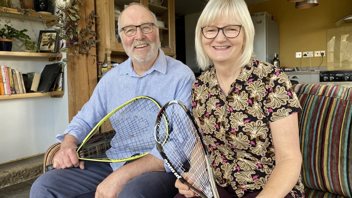 Milton Abbot squash player thanks his lifesavers | tavistock-today.co.uk