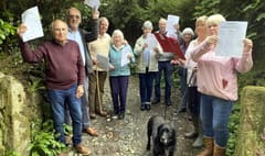 Middlemoor path planning dispute | tavistock-today.co.uk
