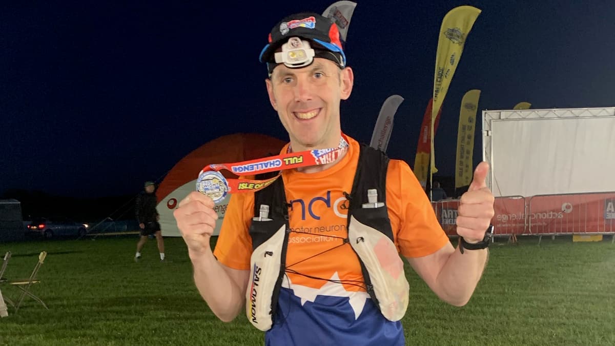 Local man completes Isle of Wight | tavistock-today.co.uk