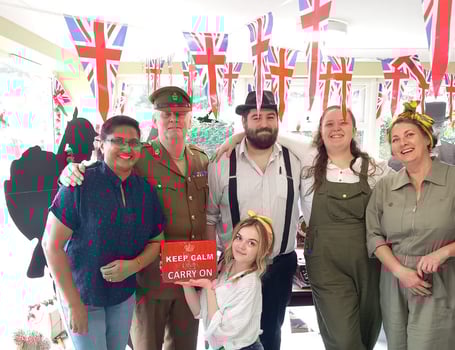 Nursing home's vintage party for D-Day | tavistock-today.co.uk