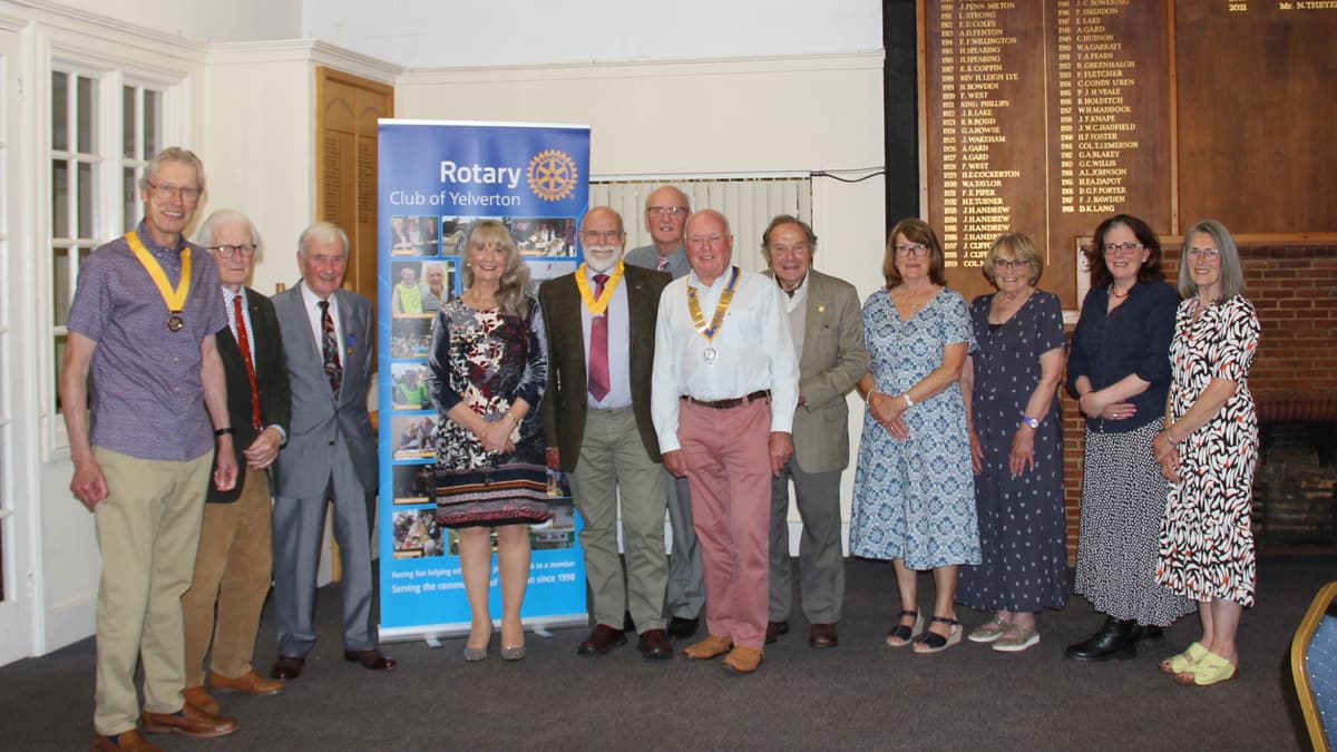 Rotary Club of Yelverton welcomes new president | tavistock-today.co.uk
