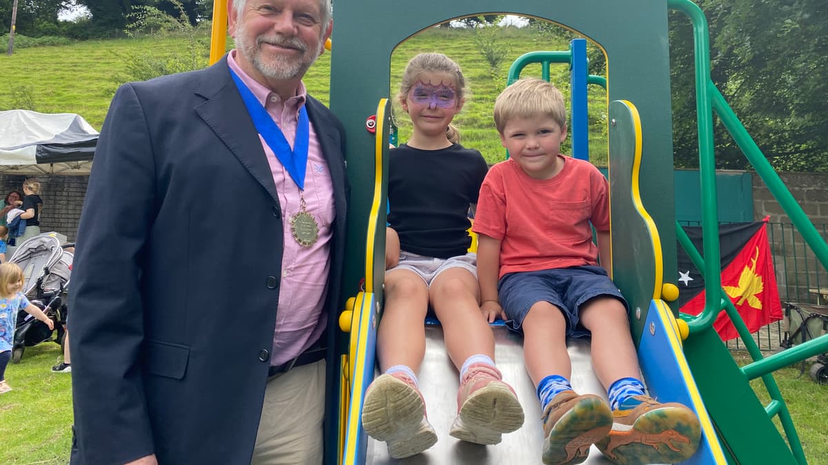 Tavistock play park's civic opening | tavistock-today.co.uk
