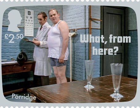 Prison comedy Porridge officially first class | tavistock-today.co.uk