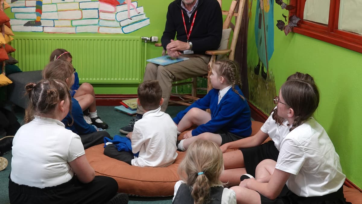 Special guest opens magical school library for children | tavistock ...
