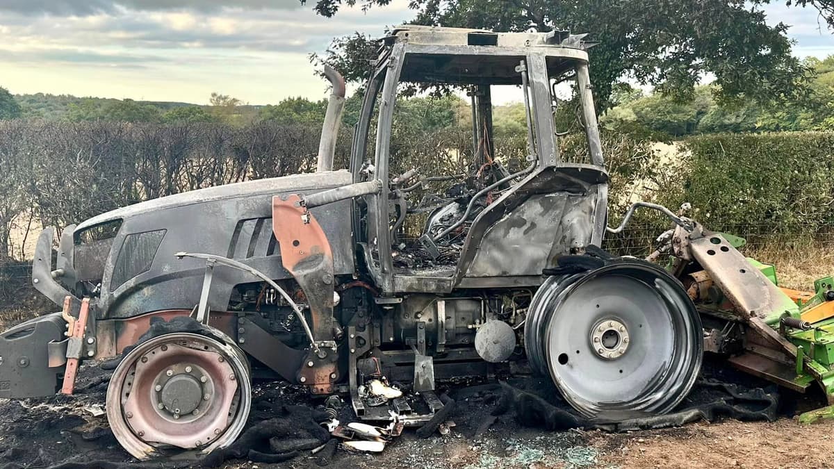 Spate of West Devon tractor fires prompts fire service advice ...
