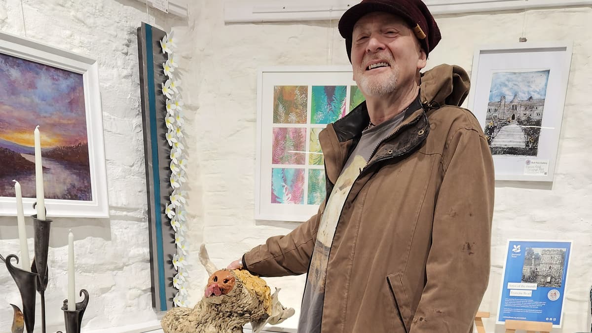 Princetown sculptor at Cotehele exhibition | tavistock-today.co.uk