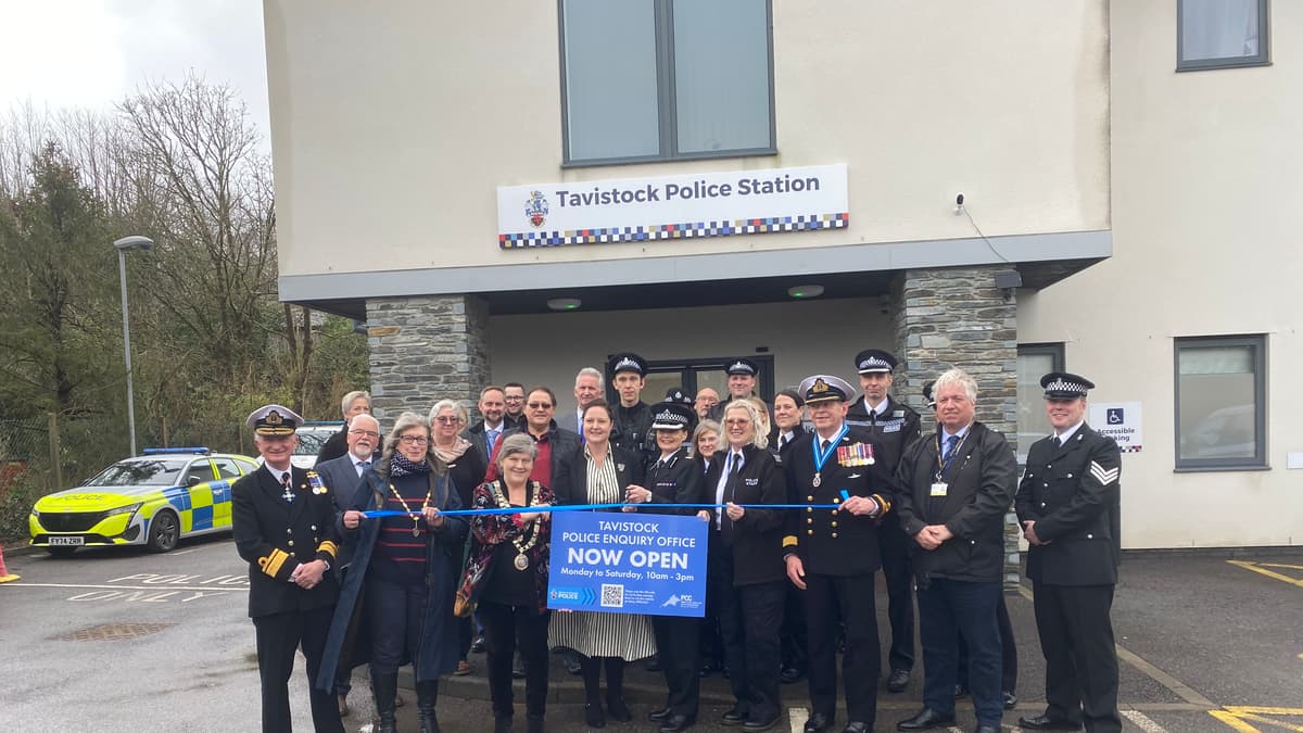 Tavistock police public enquiry office is officially opened | tavistock ...