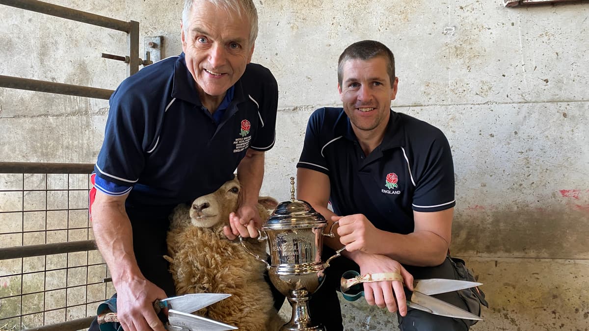 Tavistock father and son win sheep shearing international | tavistock ...