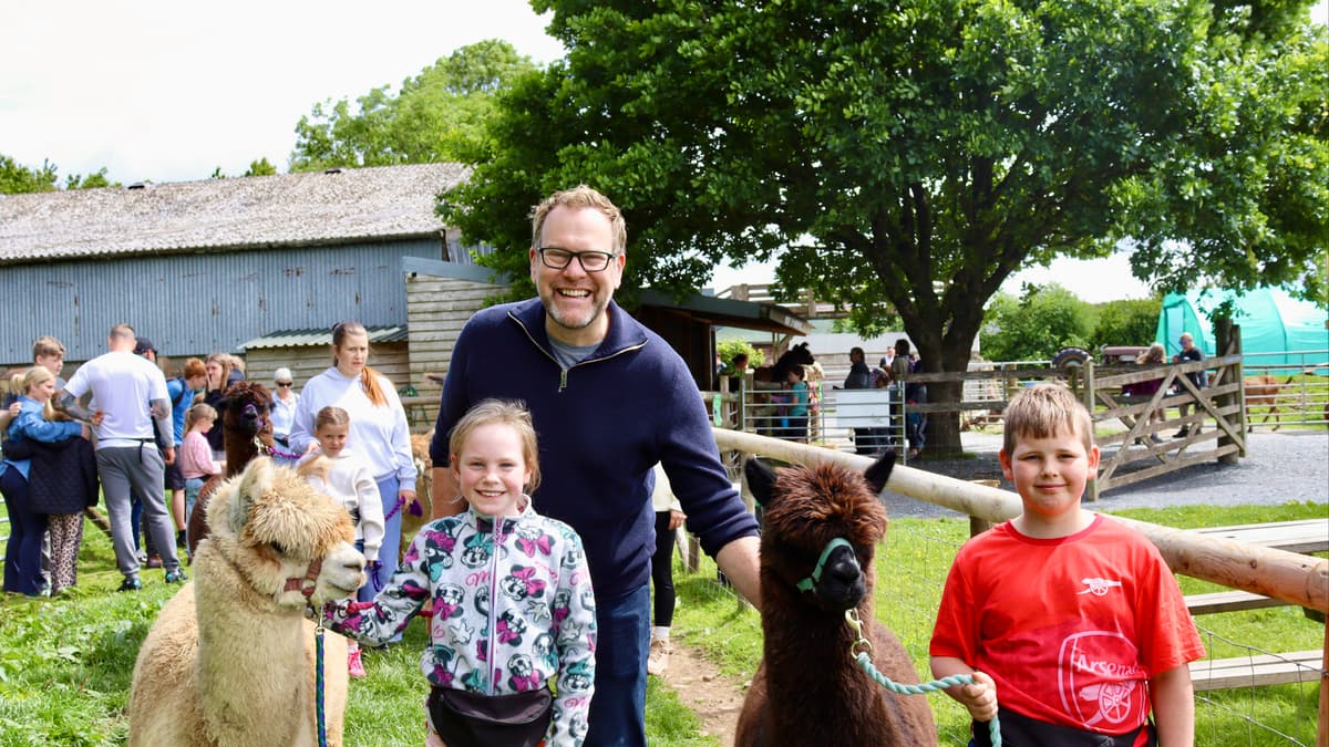 Half-term alpaca fun at Woolley Animals | tavistock-today.co.uk