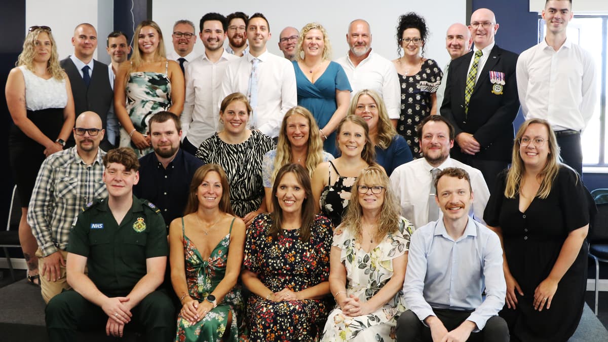 Paramedic graduates honoured for outstanding achievement | tavistock ...