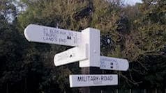 Handmade road sign taken down | tavistock-today.co.uk