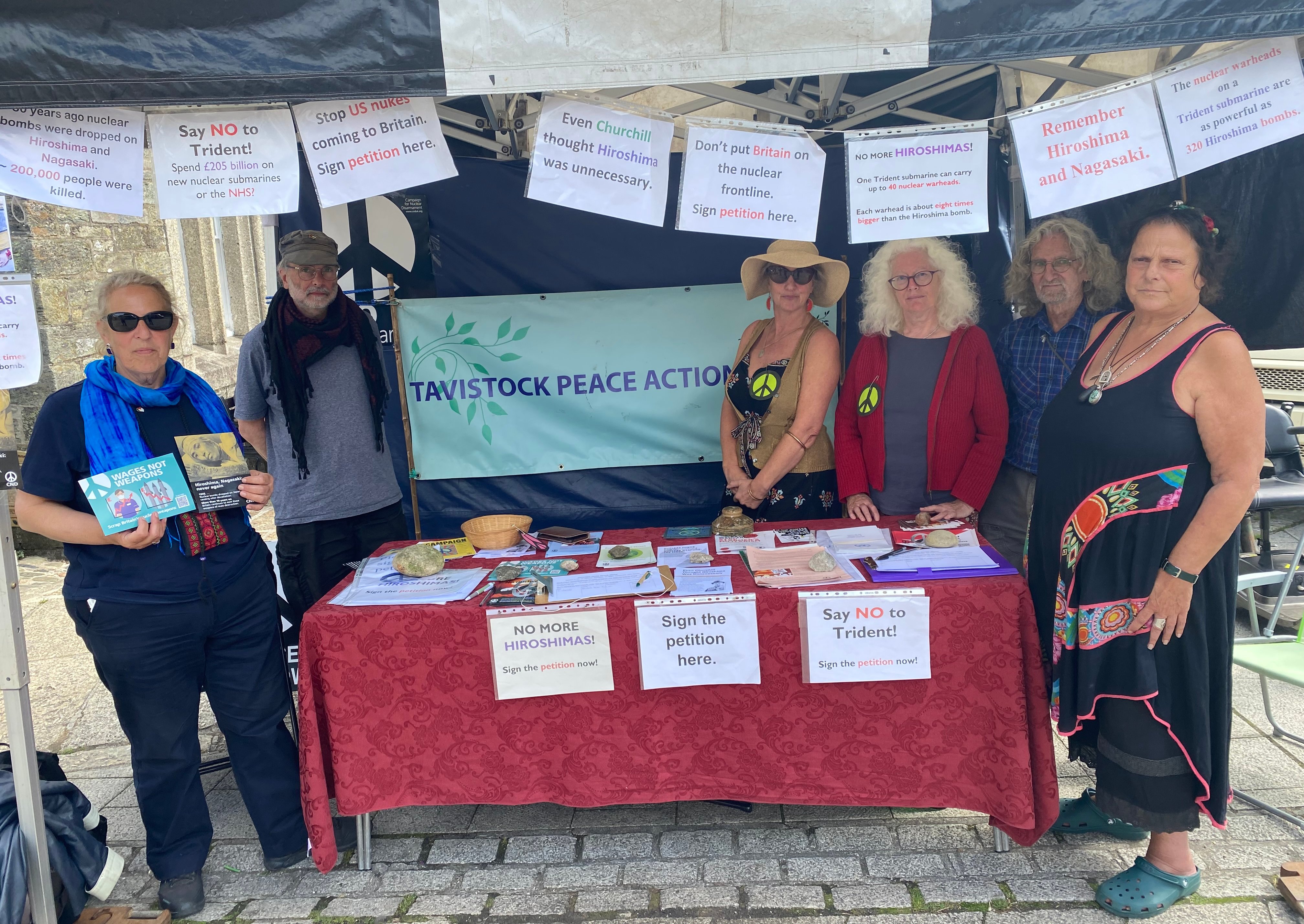 Tavistock peace campaigners mark atomic bomb drop | tavistock-today.co.uk