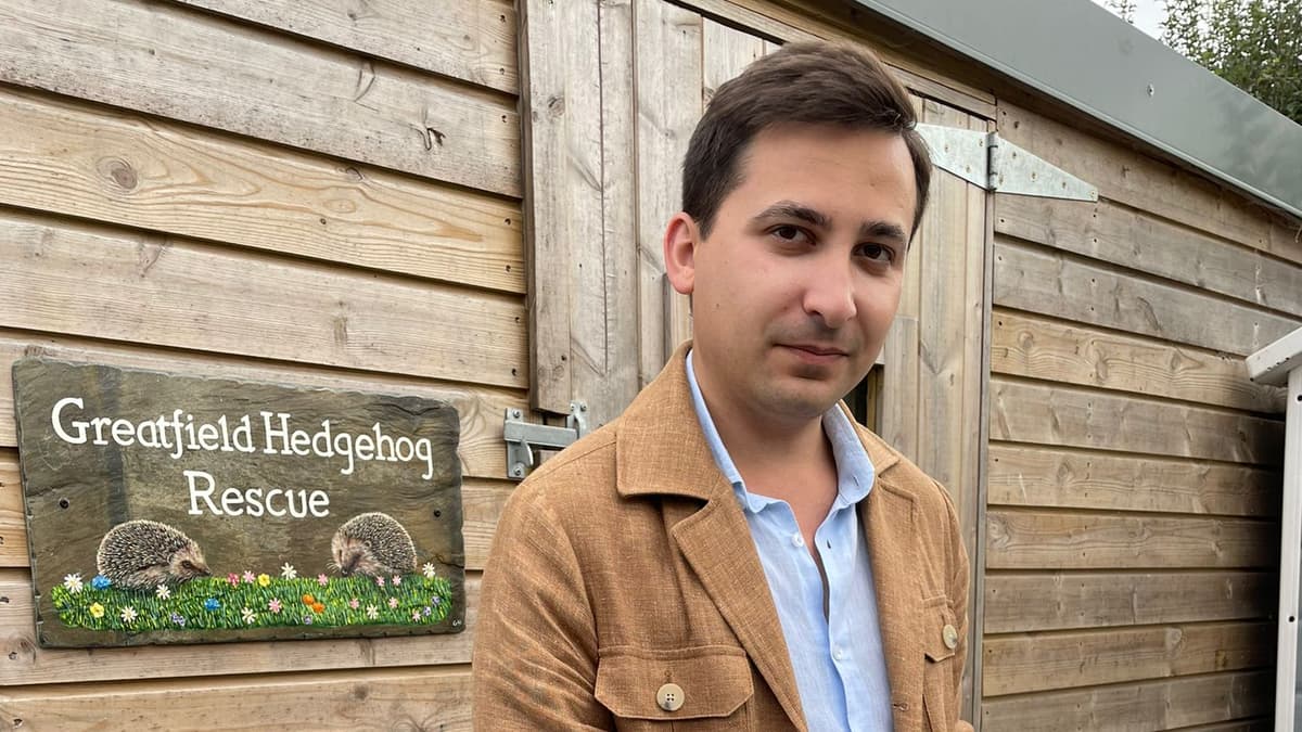 Hedgehog lover walks for West Devon sanctuary | tavistock-today.co.uk