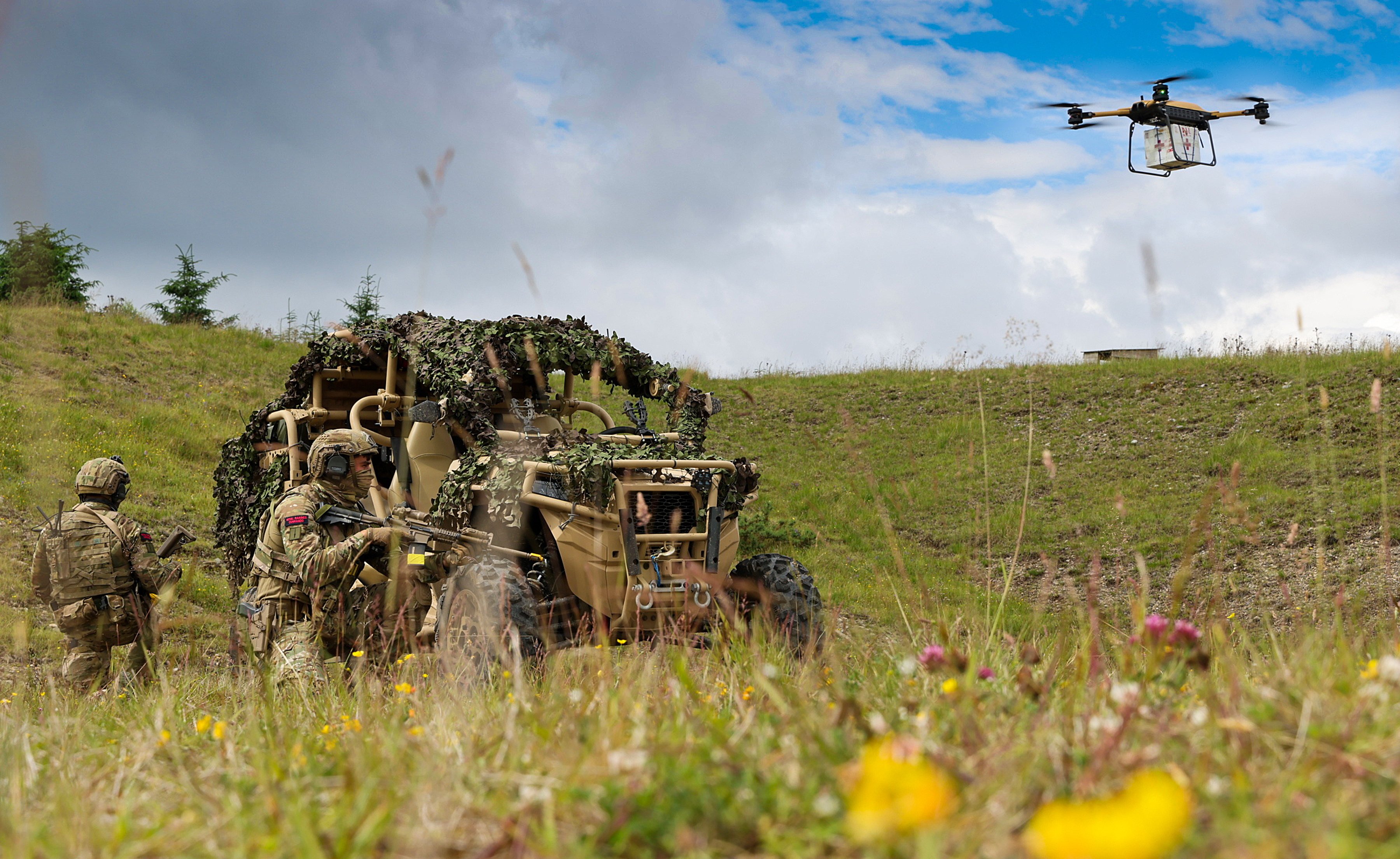 Devon-based Royal Navy trials new frontline drones | tavistock-today.co.uk