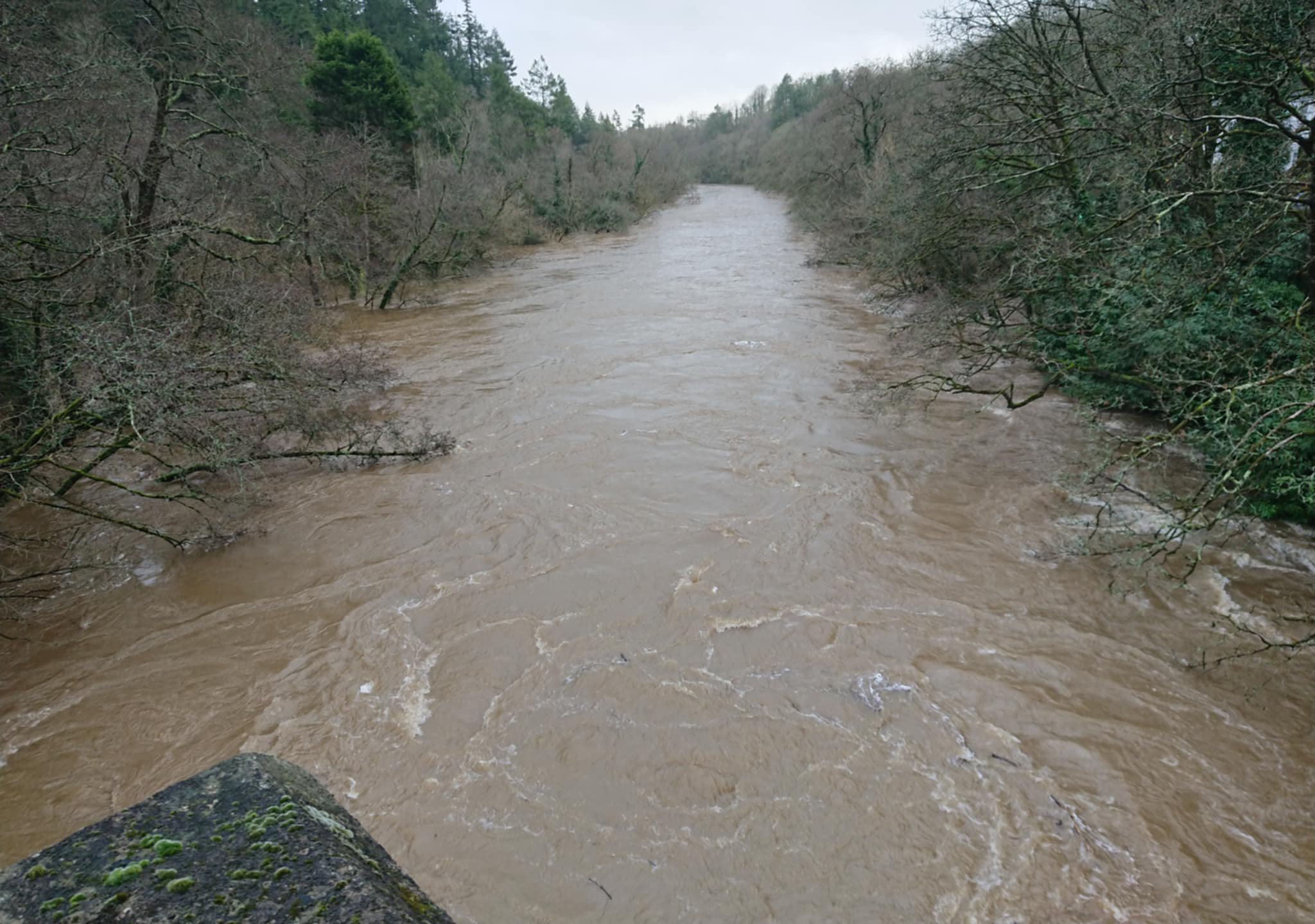 WATCH: Gunnislake river flood | tavistock-today.co.uk