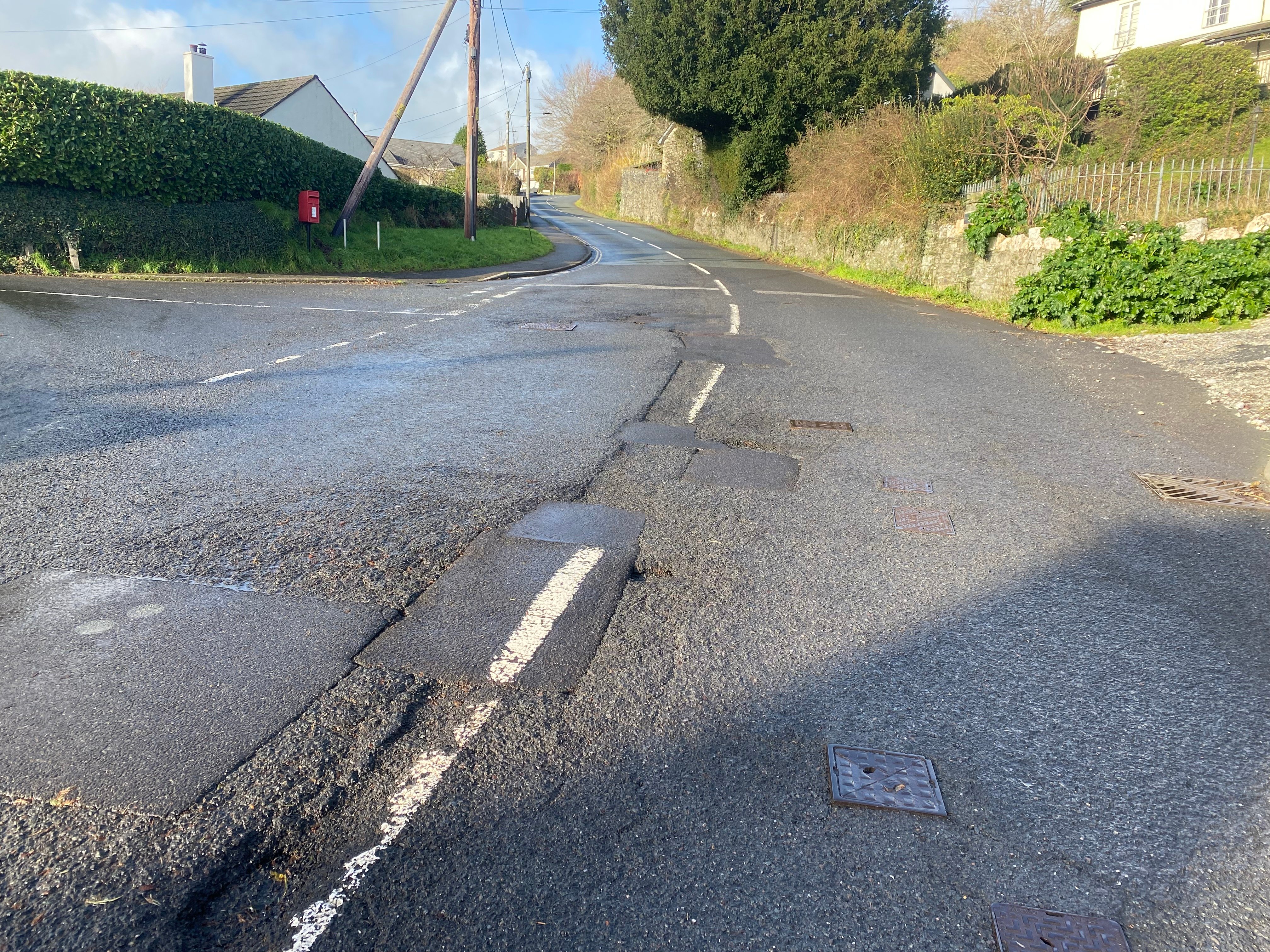 Tavistock pothole campaigner takes to the small screen | tavistock-today.co.uk