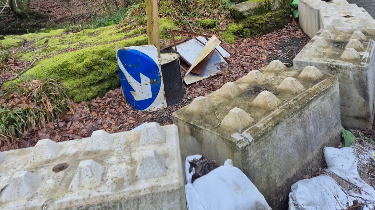 Call for vital Bere Peninsula bridge 'Lego' blocks removal | tavistock ...