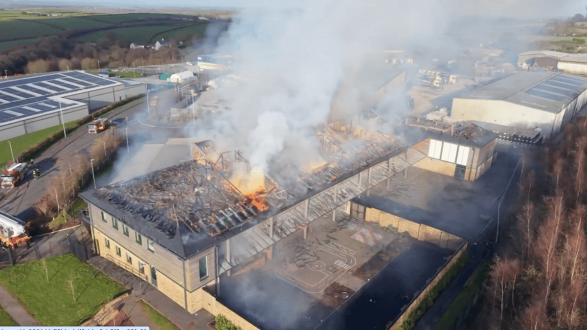 Devastating fire severely damages Okehampton SEND school as ...