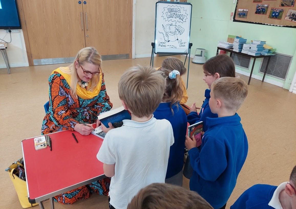 Famous storytellers entrance Lifton pupils | tavistock-today.co.uk